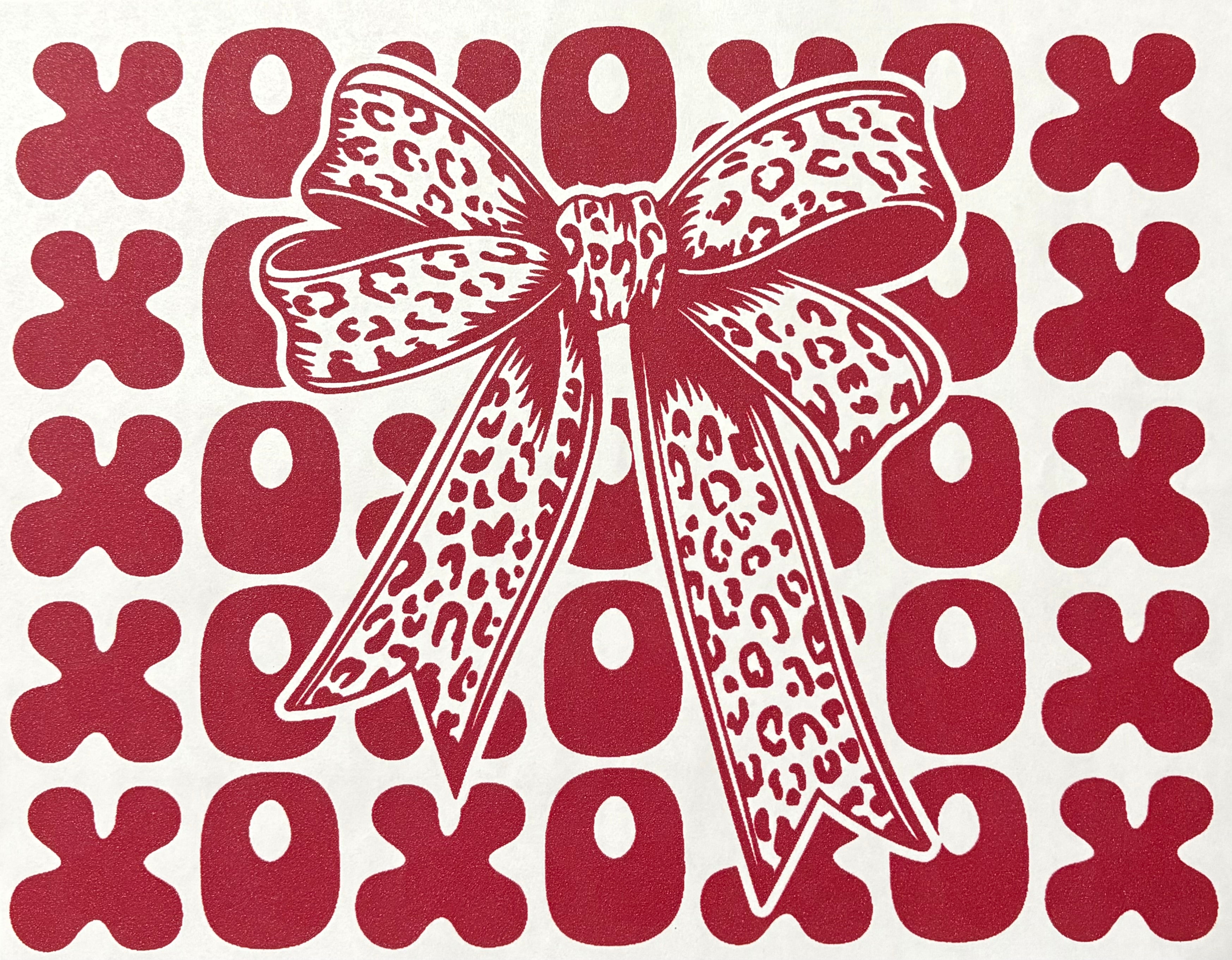 Bow XO - DTF Transfer – SacredStarrs